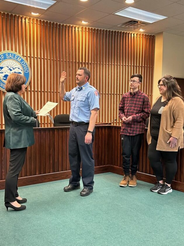 Fire dept. names two new officers | News, Sports, Jobs - Salem News